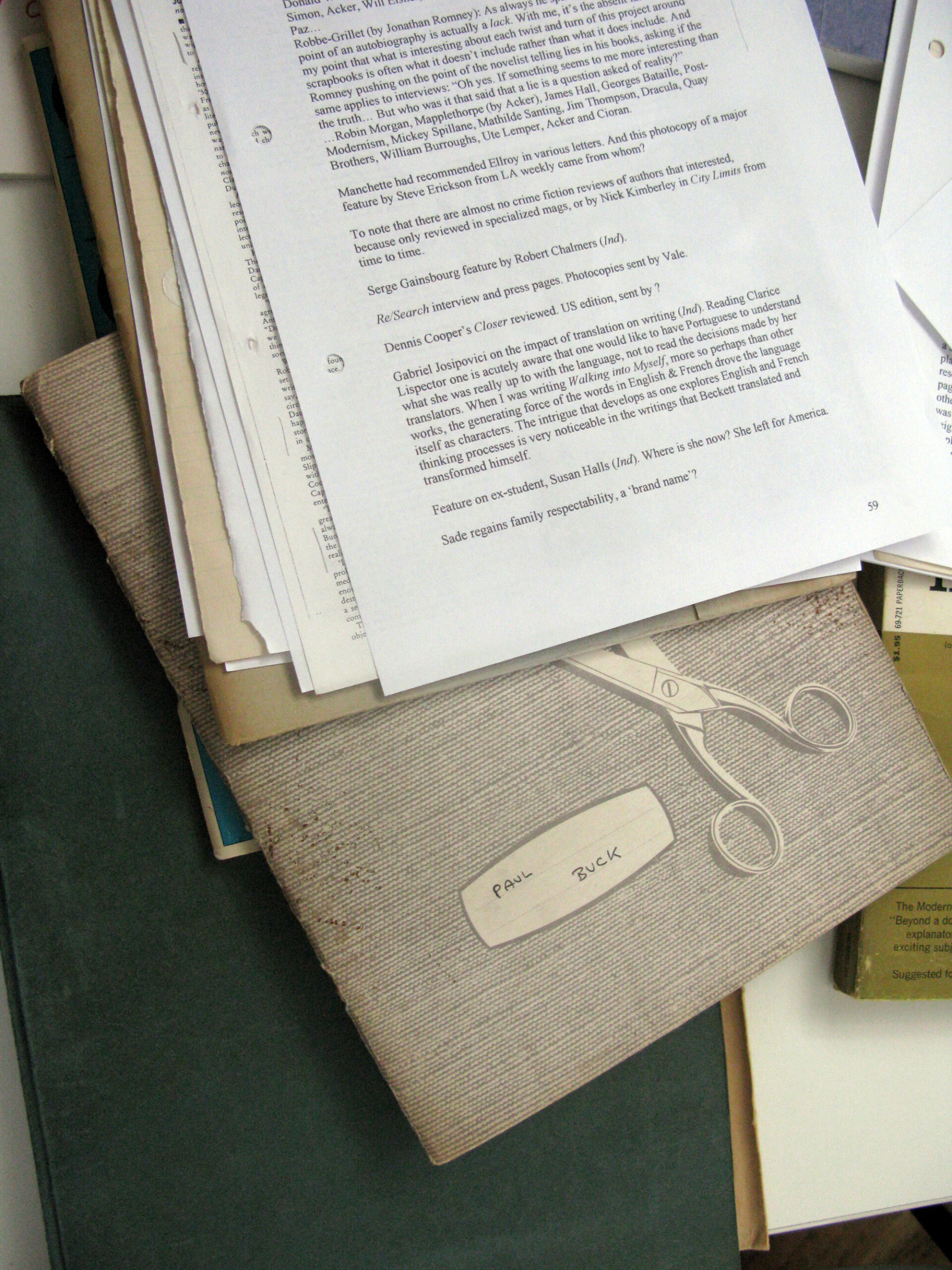 Documentary material from Again, A Time Machine — Part Three, Archival ...