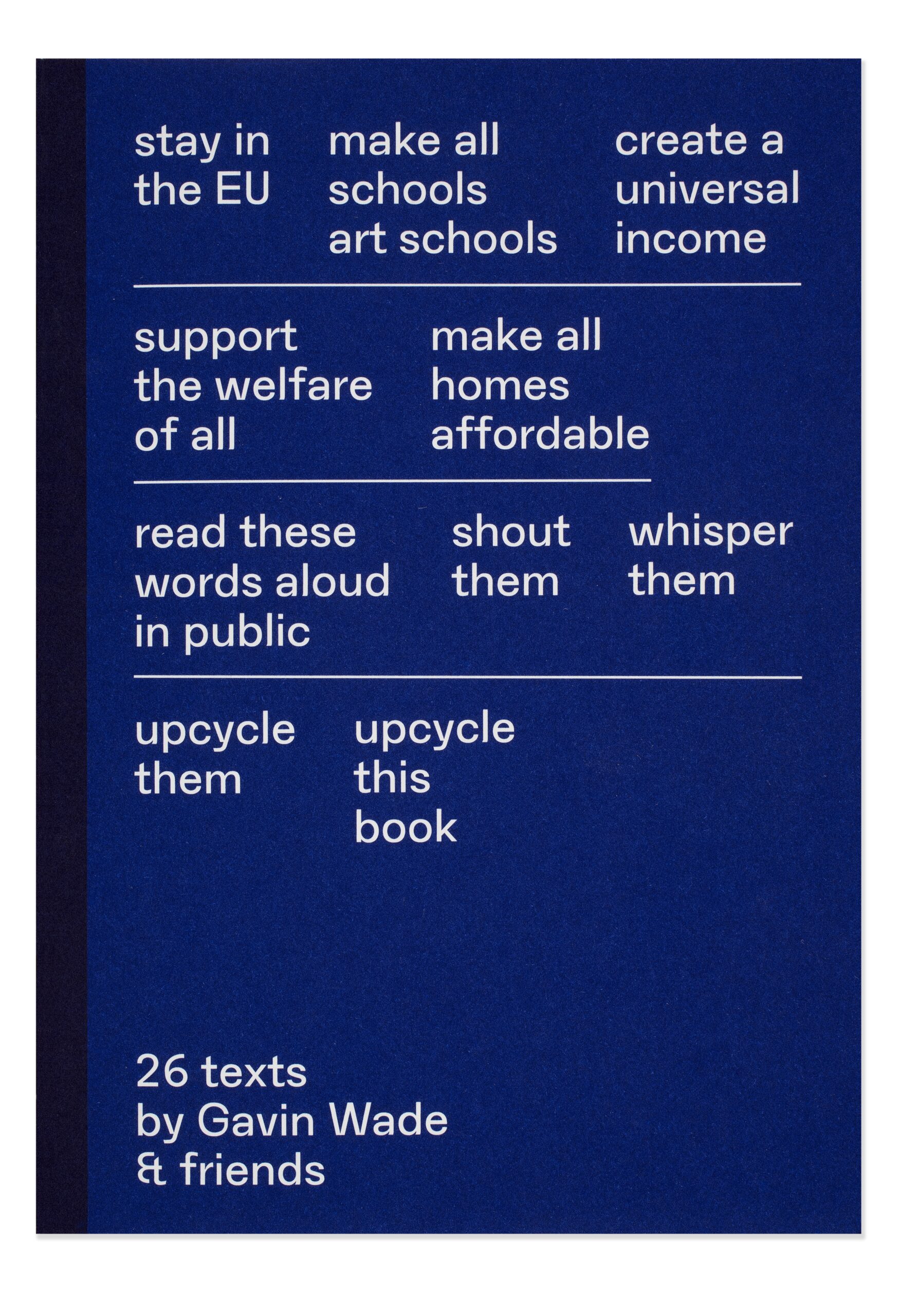 Upcycle this Book (Special Edition 2, 2017) | Book Works